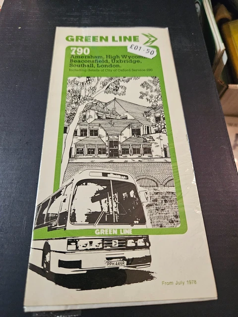 LONDON BUS TRANSPORT Timetable Leaflet Green Line HO5.105 £3.00 ...