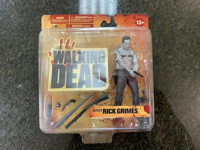 MCFARLANE TOYS THE Walking Dead Deputy Rick Grimes Black and White ...