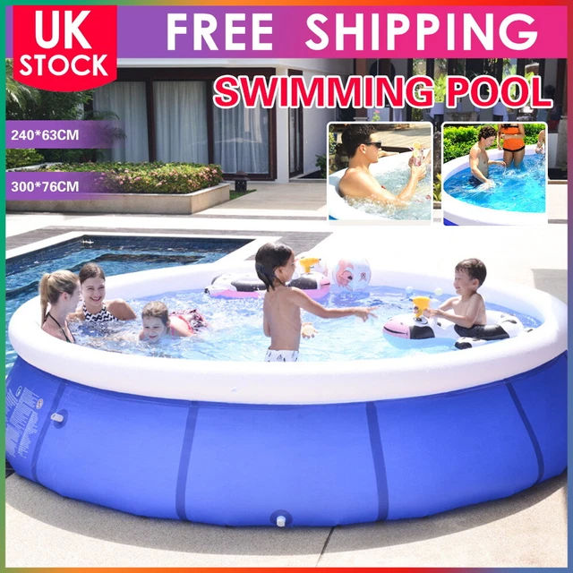 LARGE FAMILY SWIMMING Pool Garden Outdoor Summer Inflatable Kids ...
