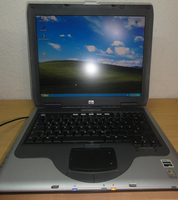 LAPTOP NOTEBOOK HP Compaq NX9005 Win XP 40Gb HDD 1GB RAM AMD Athlon ...