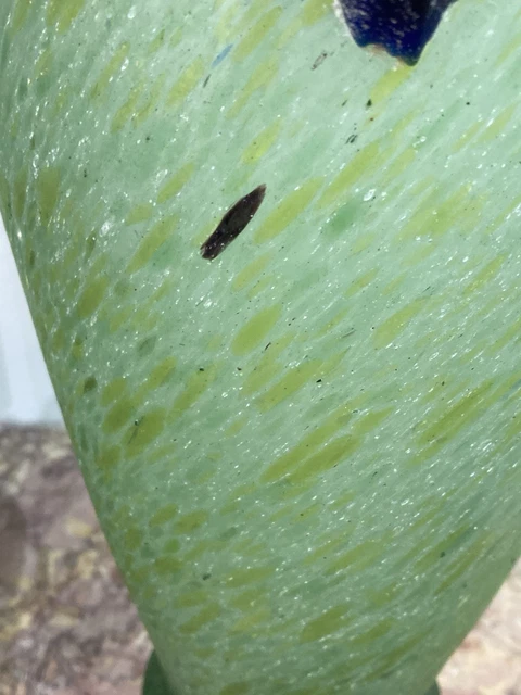 GRAND VASE EN Verre Multicouche Dans Le Goût De Murano. H: 36 cm EUR ...