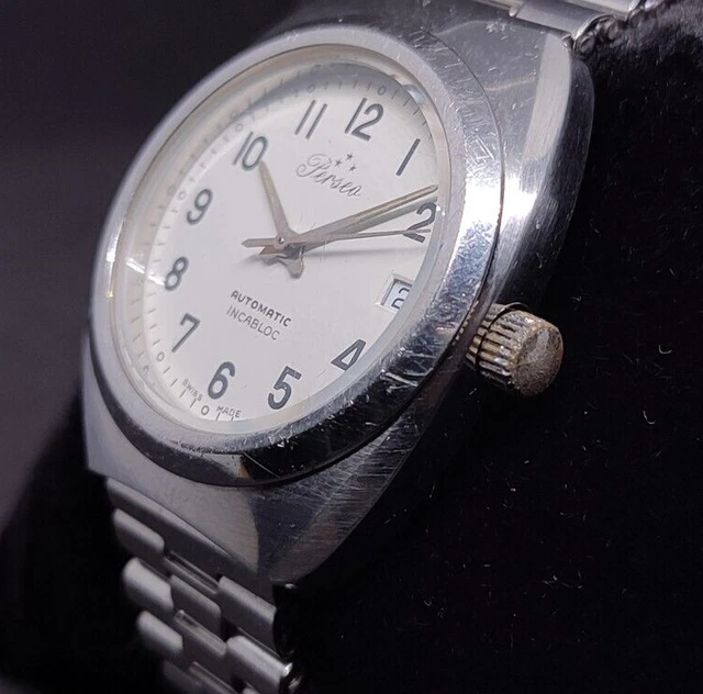 OROLOGIO PERSEO FS 3 Stelle Automatic Incabloc Funzionante ETA 2873 ...