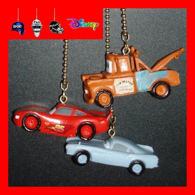 DISNEY-PIXAR CARS MOVIES Figurines Ceiling Fan Pulls - Lightning ...