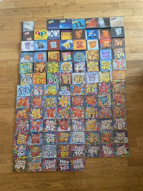 NOW THAT'S WHAT I Call Music CD Collection £150.00 - PicClick UK