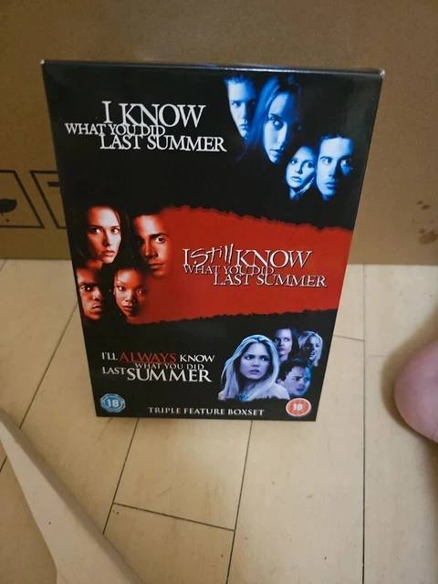 I KNOW WHAT You Did Last Summer Trilogy - 3 DVD Boxset - 2011 EUR 8,19 - PicClick IT