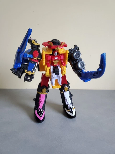 BANDAI ROBOT POWER Rangers Saban's Ninja Steel Megazord - 5 Robot Zords ...