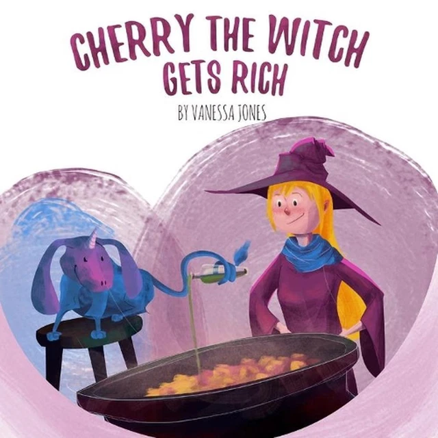 CHERRY THE WITCH Gets Rich by Vanessa Jones (English) Paperback Book ...