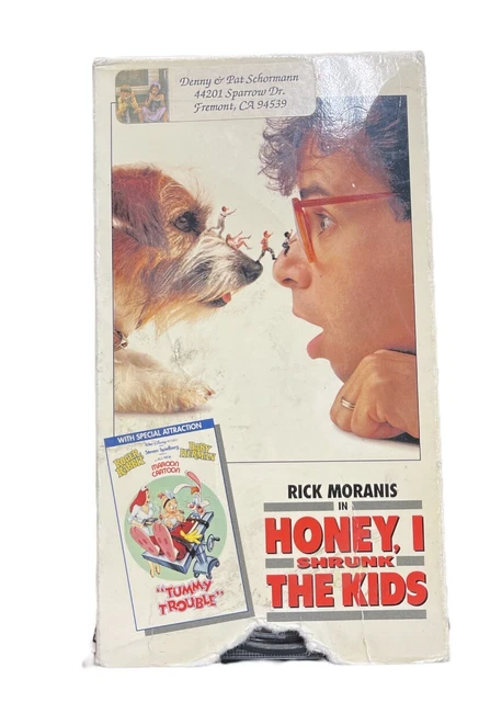 VHS DISNEYS HONEY I Shrunk The Kids EUR 5,74 - PicClick FR