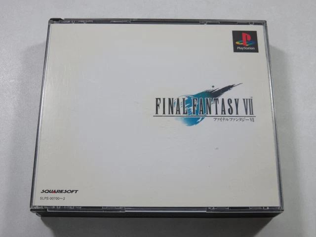 FINAL FANTASY VII Sony Playstation 1 (Ps1) Ntsc-Japan (Complete ...