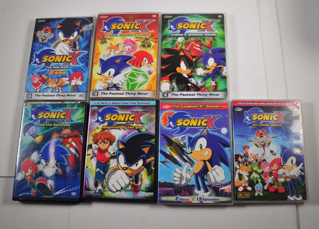 SONIC X - COMPLETE COLLECTION (Animated) DVD £35.04 - PicClick UK