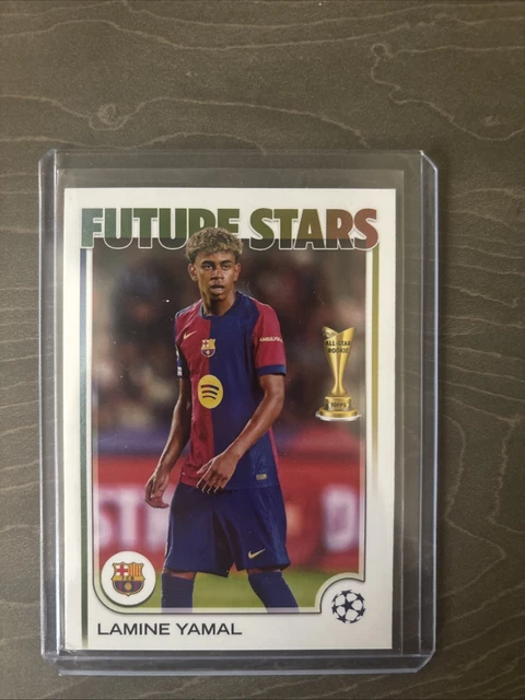 TOPPS LAMINE YAMAL Future Stars UCC Flagship 24/25 £0.99 - PicClick UK