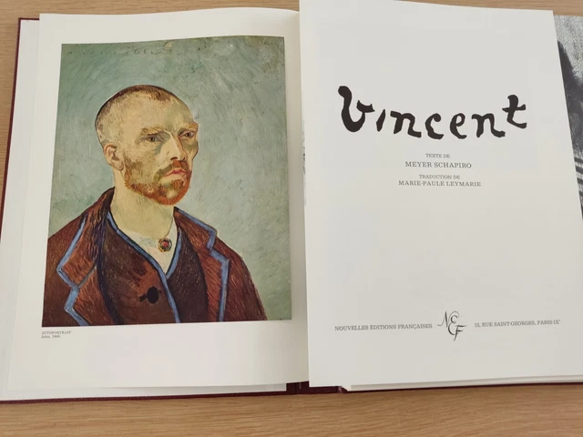 VINCENT VAN GOGH - Meyer Schapiro - Nouvelles éditions françaises EUR ... VINCENT VAN GOGH - Meyer Schapiro - Nouvelles éditions françaises EUR ...