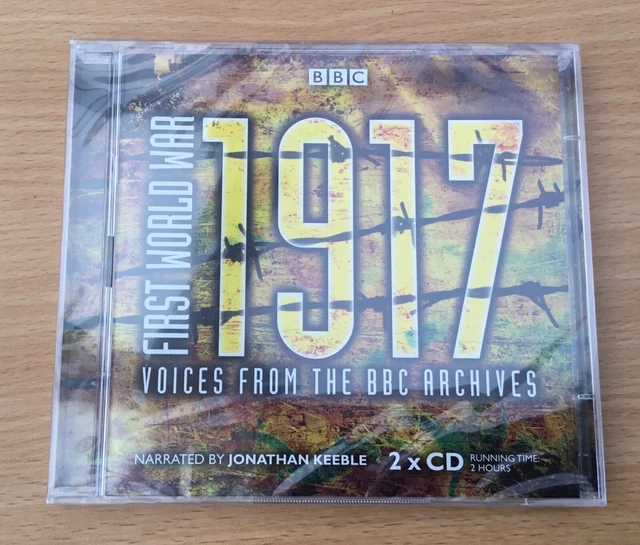 🌟FIRST WORLD WAR🌟1917🌟2X Cd Audio Book🌟Bbc🌟Fast Postage🌟Uk🇬🇧Seller🌟 £14 ...