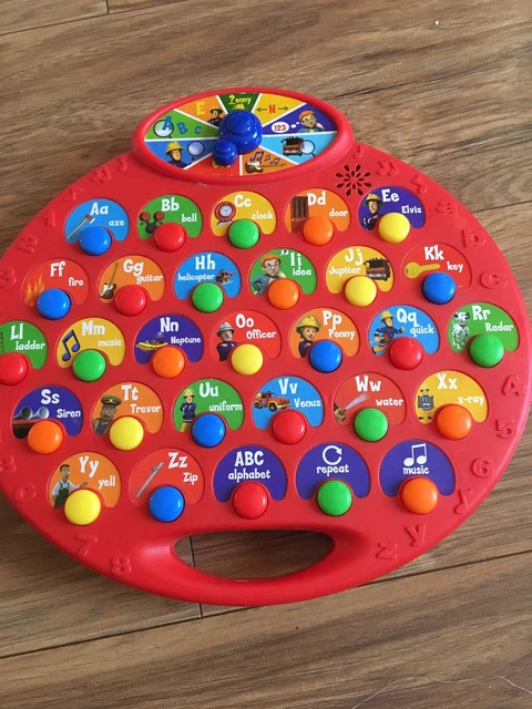 FIREMAN SAM PHONICS Learning Educational Toy Alphabet Counting £4.00 ...
