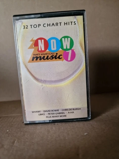 NOW THAT'S WHAT I Call Music 7 - Original Double Cassette Tape Album - 1986 EUR 8,65 - PicClick IT