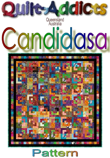 NEW - &CANDIDASA& Patchwork Quilt Pattern* - PDF Pattern EUR 4,91 ...