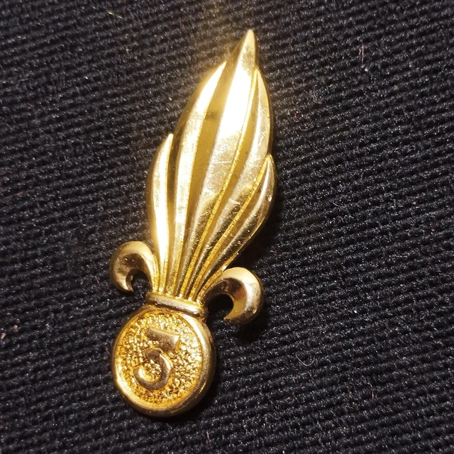 C2S) BEL INSIGNE militaire de la légion étrangère légionnaire n°5C ...