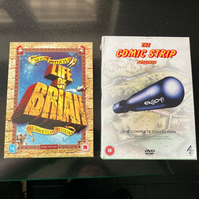 THE COMIC STRIP Presents The Complete Collection & Monty Python Life Of ...