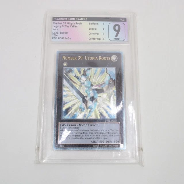 NUMBER 39: UTOPIA Roots LVAL-EN048 PCG 9 Graded Mint Ultimate Rare ...