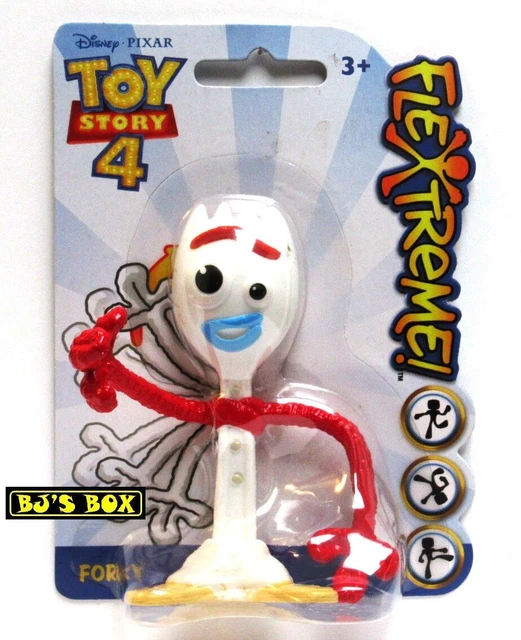 DISNEY PIXAR TOY Story 4 FORKY Flextreme Poseable 4" Figure Mattel New ...