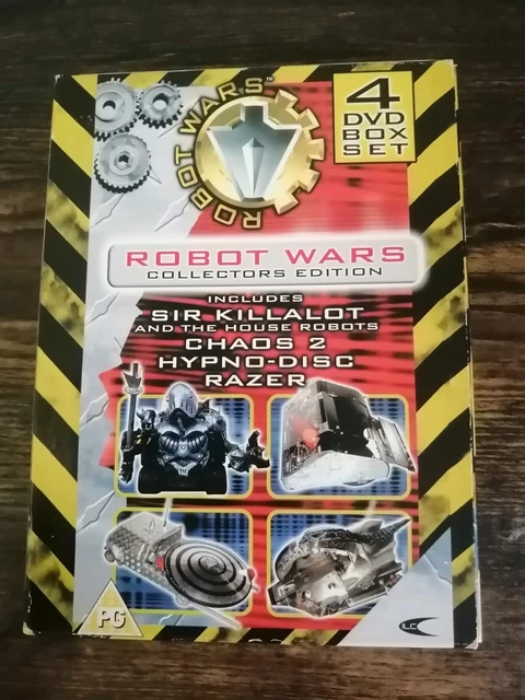 ROBOT WARS - Robot Wars (Box Set) 4 DISC COLLECTORS EDITION (UK RELEASE ...