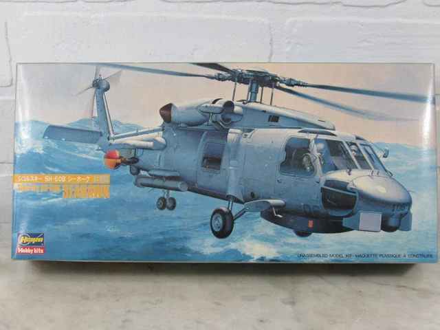 HASEGAWA SIKORSKY SH-60B SEAHAWK HELICOPTER US NAVY 1/72 Plastic Model ... HASEGAWA SIKORSKY SH-60B SEAHAWK HELICOPTER US NAVY 1/72 Plastic Model ...