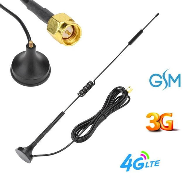CONNETTORE BASE MAGNETICA antenna esterna 4G/3G/GSM LTE ad alto guadagno EUR 8,10 - PicClick IT
