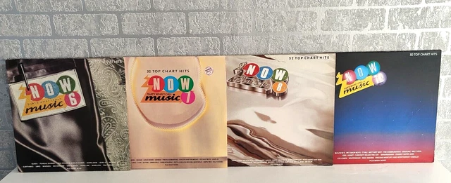 NOW THAT'S WHAT I Call Music 6 7 8 10 Double LP Vinyls 1985-87 Inc ...