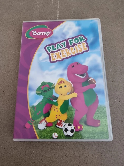 BARNEY PLAY FOR Exercise DVD Region ALL NTSC | RARE VHTF $199.99 ...