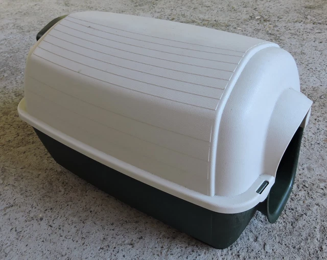 WEATHERPROOF PLASTIC DOG House/Kennel (Suit Small Dog) $0.99 - PicClick AU