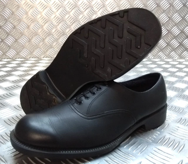 ARMY SERVICE SHOES British Uniform Dress Pattern DMS Sole Soft Lined UK ...