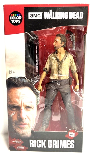 MCFARLANE AMC THE Walking Dead 7" Rick Grimes #1 Color Tops 2016 Action ...