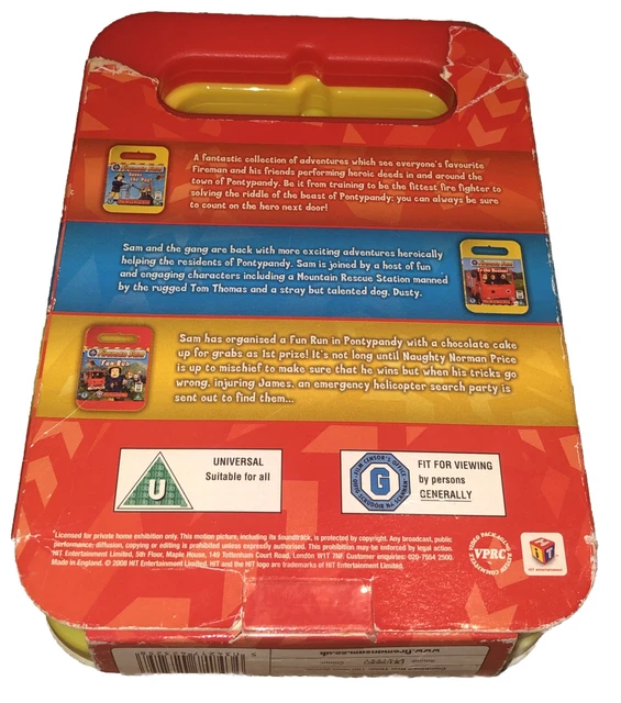 FIREMAN SAM TRIPLE Pack Saves The Day! To The Rescue! Fun Run DVD Bundle £16.99 - PicClick UK