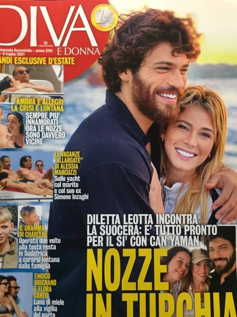 DIVA 2021 27.DILETTA Leotta-Can Yaman,Elisa Di Francisca, Ambra ...