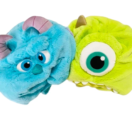 DISNEY PIXAR MONSTERS, Inc. fan cap Sally Mike Green Blue Horn Tooth ...