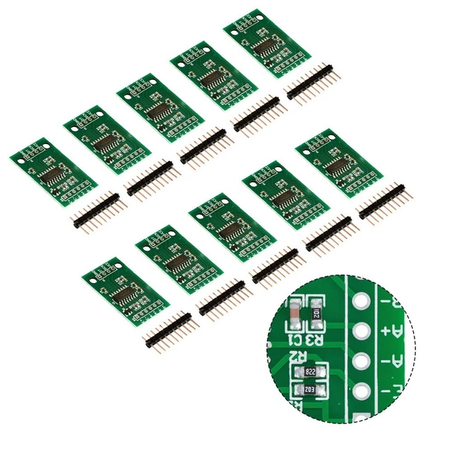 10PCS HX711 LOAD Cell Module with Two Input Channels for Arduino ...