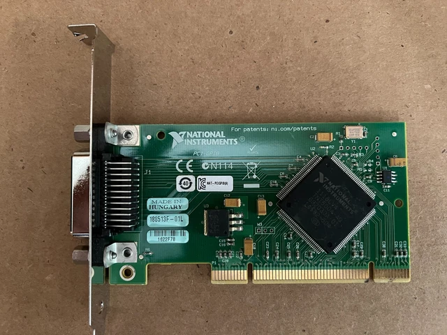 NATIONAL INSTRUMENTS NI Pci-Gpib 188513F-01L Adapter Card Ieee 488.2 L9 ...