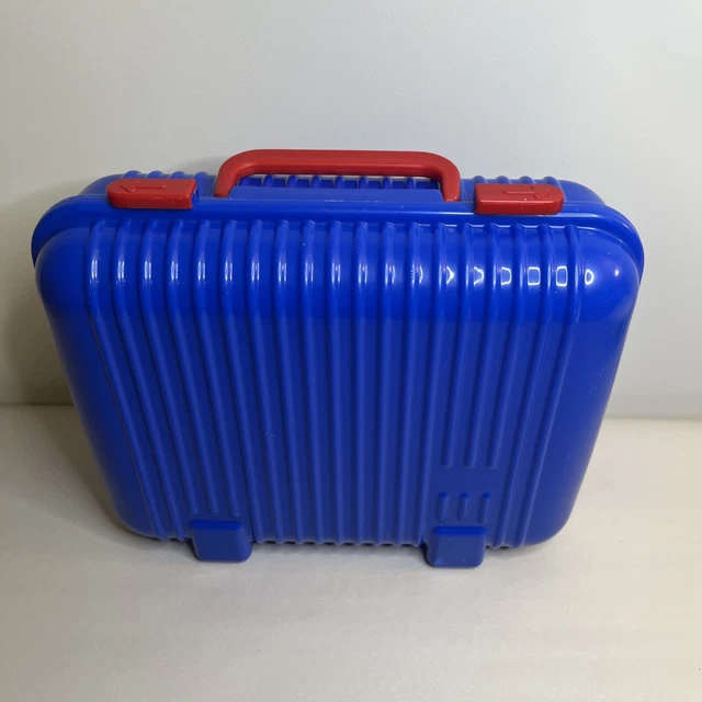 VINTAGE RARE BLUEBIRD Toys Polly Pocket Gear Box/Carry Case, Blue 1983 ...