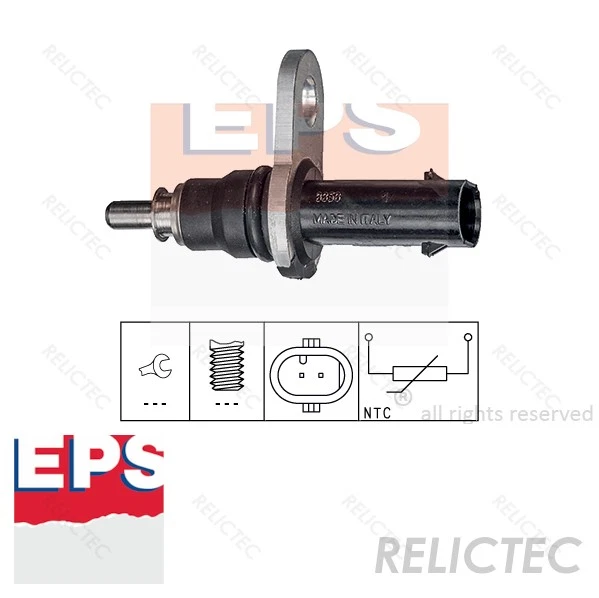 WATER COOLANT TEMPERATURE Sensor Audi VW Porsche Seat MAN Skoda Bentley ...