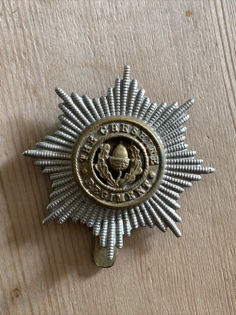 MILITARY CAP BADGE The Cheshire Regiment British Army WW2 Pattern £15. ...