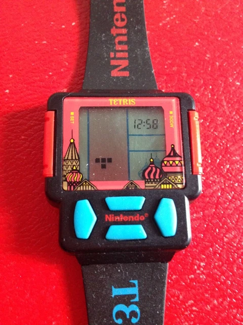 RARE VINTAGE RETRO Nintendo Tetris Game Watch 1989 Zeon VG Condition £ ...
