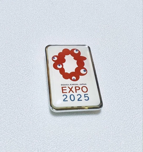 OSAKA EXPO 2025 Magnet Badge Rare Myo-Kyu-Mya Pin Badge for Kansai Expo ...