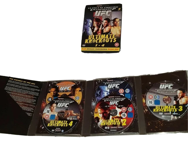UFC ULTIMATE FIGHTING Championship Ultimate Knockouts 1 To 4 and ...