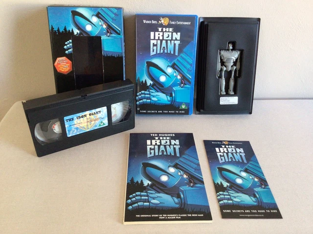 THE IRON GIANT vhs the toy and book Rare £15.99 - PicClick UK