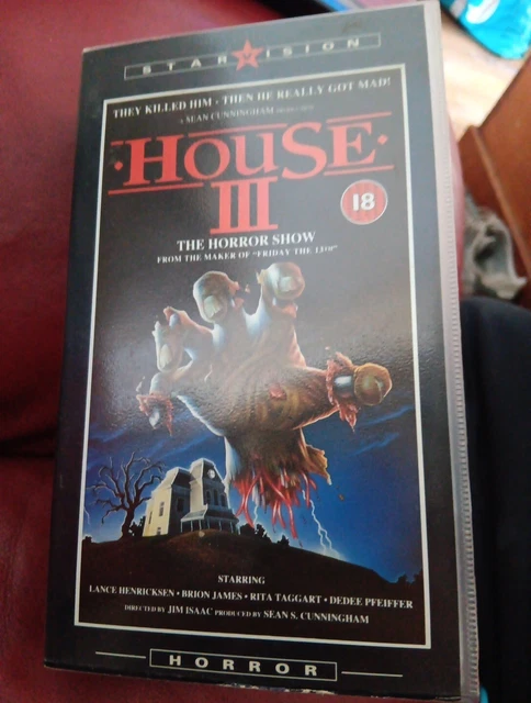 HOUSE III: THE Horror Show VHS Video Horror Movie Film House 3 £15.80 ...