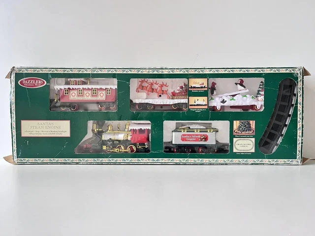 VINTAGE DAZZLERS SANTA’S Steam Engine Christmas Musical Train ...