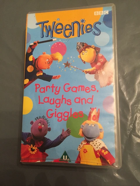 Tweenies Party Games Laughs And Giggles Vhs Video Tape New Eur 5 75