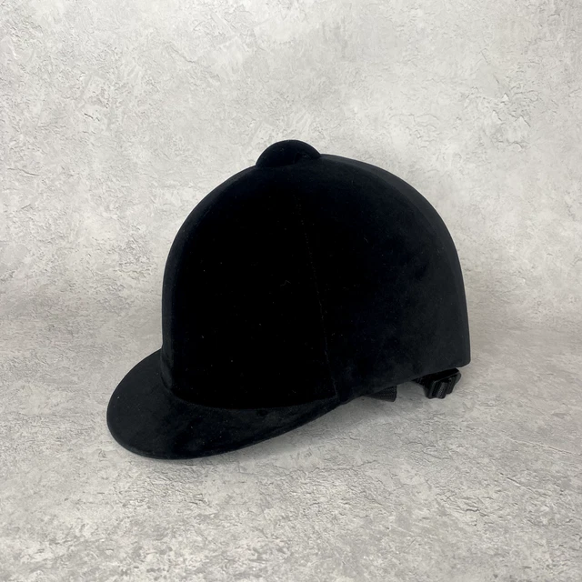 DUBLIN BLACK HORSE-RIDING Hard Hat Helmet (Size 6 7/8 - 56) £35.00 ...