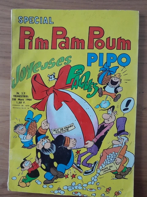 SPECIAL PIM PAM Poum Pipo N°17 Lug 1966 Be EUR 4,50 - PicClick FR