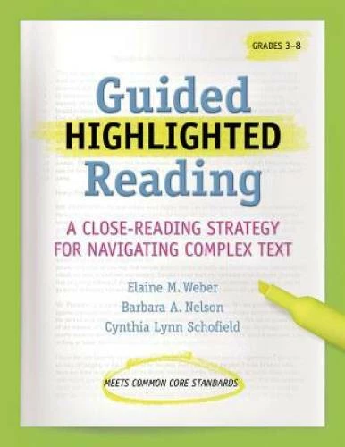 GUIDED HIGHLIGHTED READING A Close Reading Strategy For Navigating GUIDED HIGHLIGHTED READING A Close Reading Strategy For Navigating